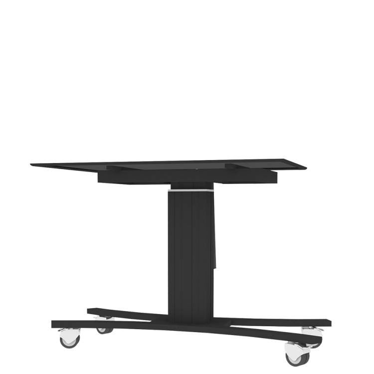 Mobile trolley with electric height and TILT adjustment for 55"-65 ...